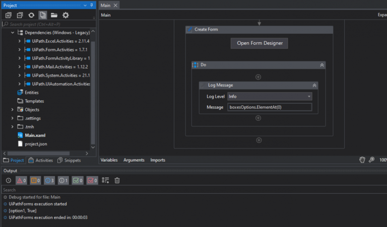 Creating a form using UiPath Forms | Aggranda