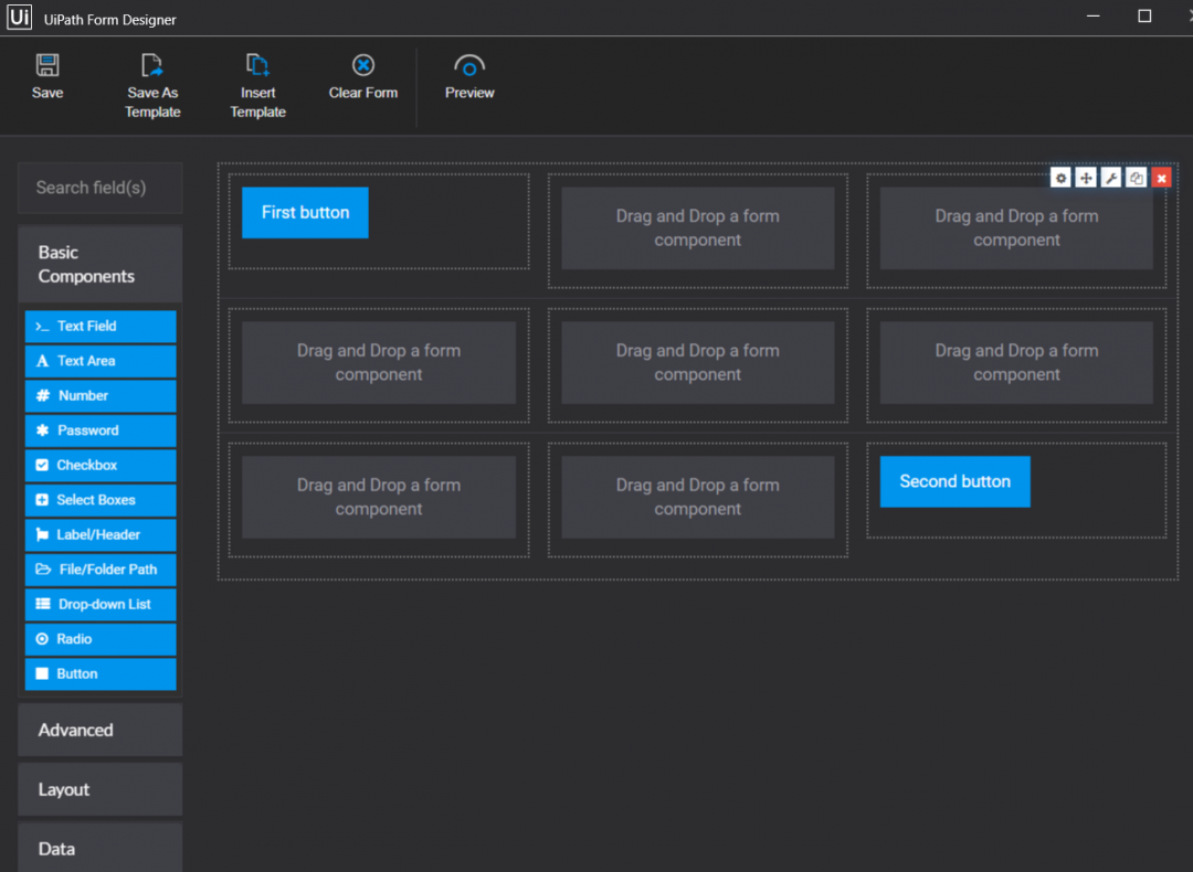 Creating a form using UiPath Forms | Aggranda