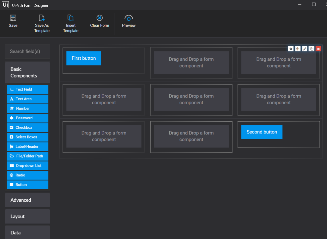 Creating a form using UiPath Forms | Aggranda